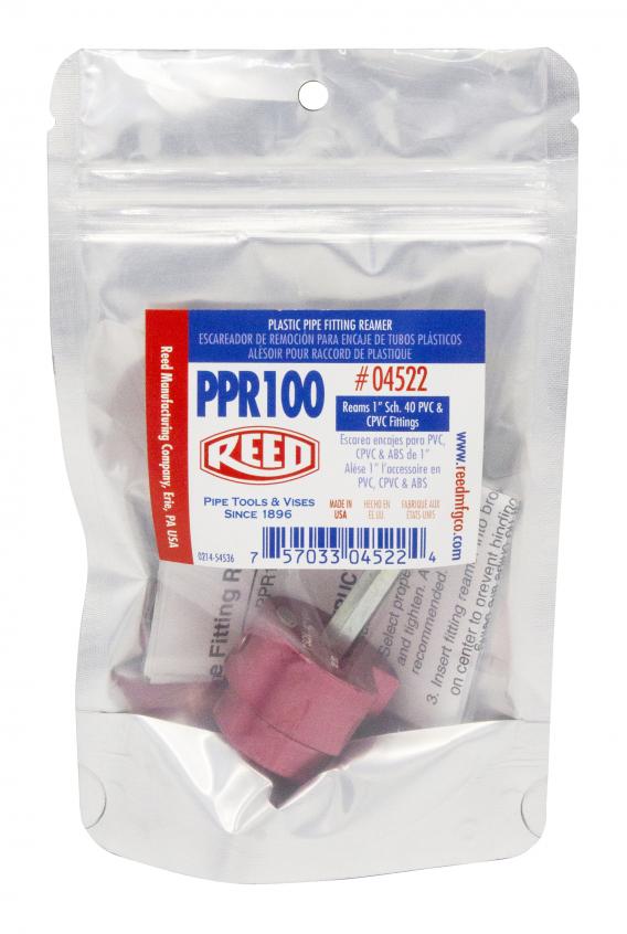 PPR100 | Clean Ream Extreme® Plastic Pipe Fitting Reamers | Reed ...