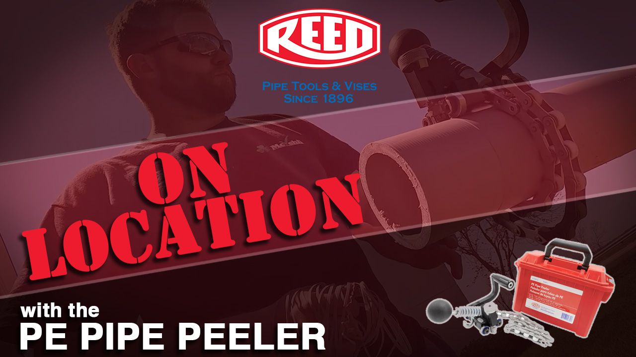 PE Pipe Peeler | Reed Manufacturing